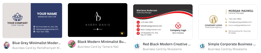 Designs Logos & Business cards